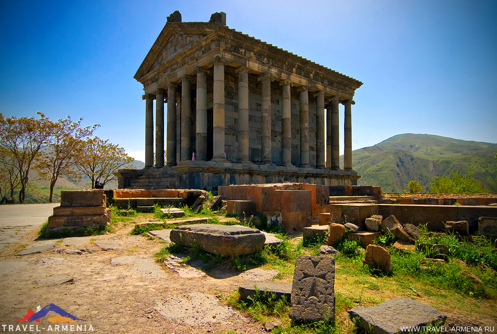 Temple of Garni - sights of Armenia